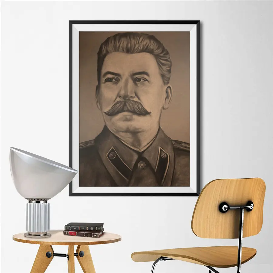 Che Guevara world famous man Vintage kraft paper poster wall sticker ...