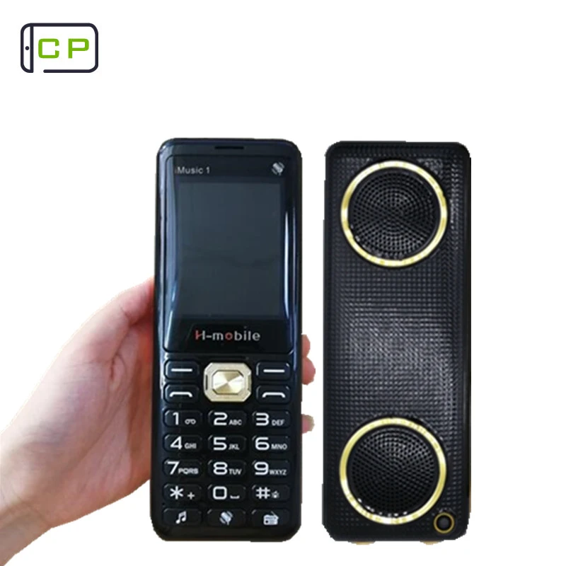 Super Big Music Dual Big Speaker Mp4 Mobile Phone Push-button Telephone ...