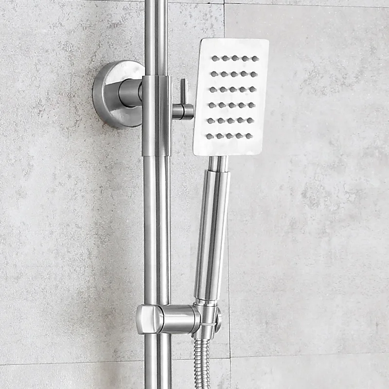 The new square shower 304 stainless steel shower panel shower set ...