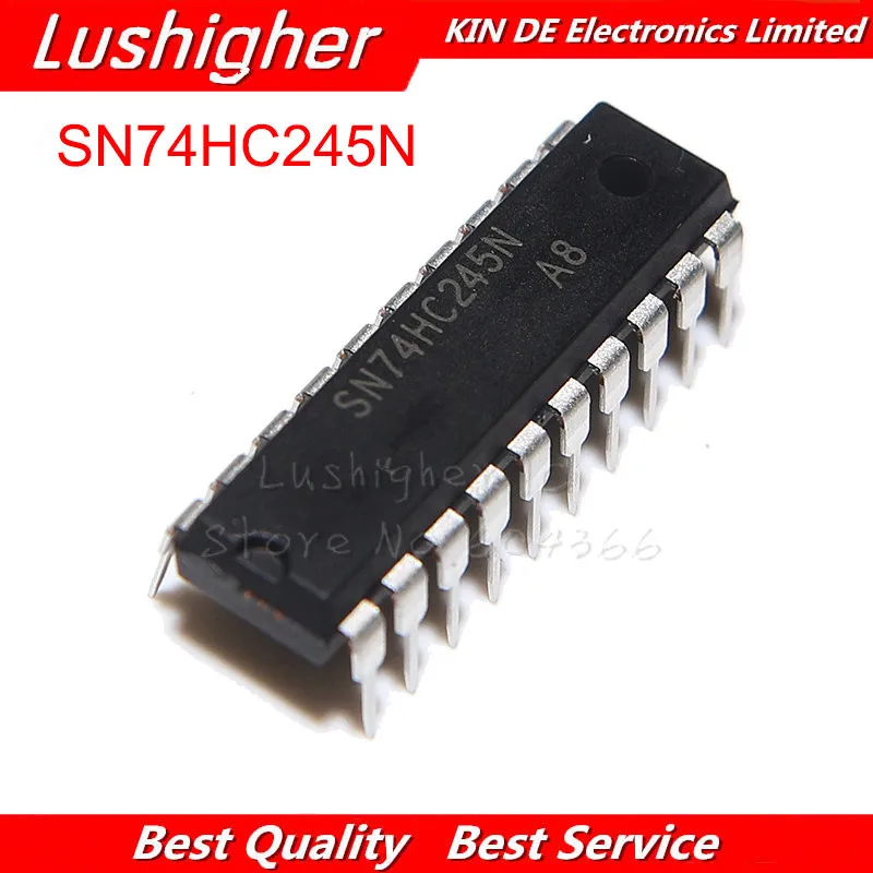 10PCS SN74HC245N 74HC245 SN74HC245 DIP20 74HC245N DIP IC New Original ...