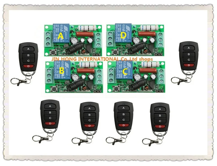 AC220V-1CH-10A-wireless-remote-control-switch-system-teleswitch-6X ...