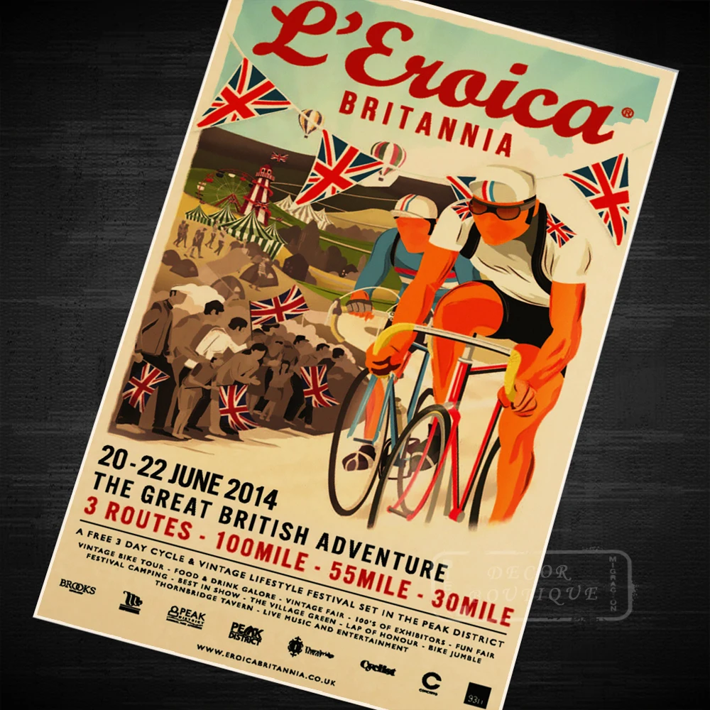 Vintage Marathon Poster