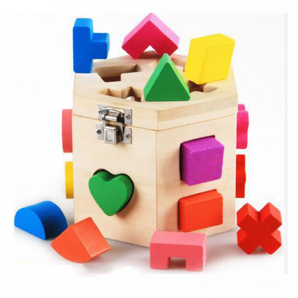 Aliexpress.com : Buy 1 Set Kids Classic 15 Hole Intellectual Box ...