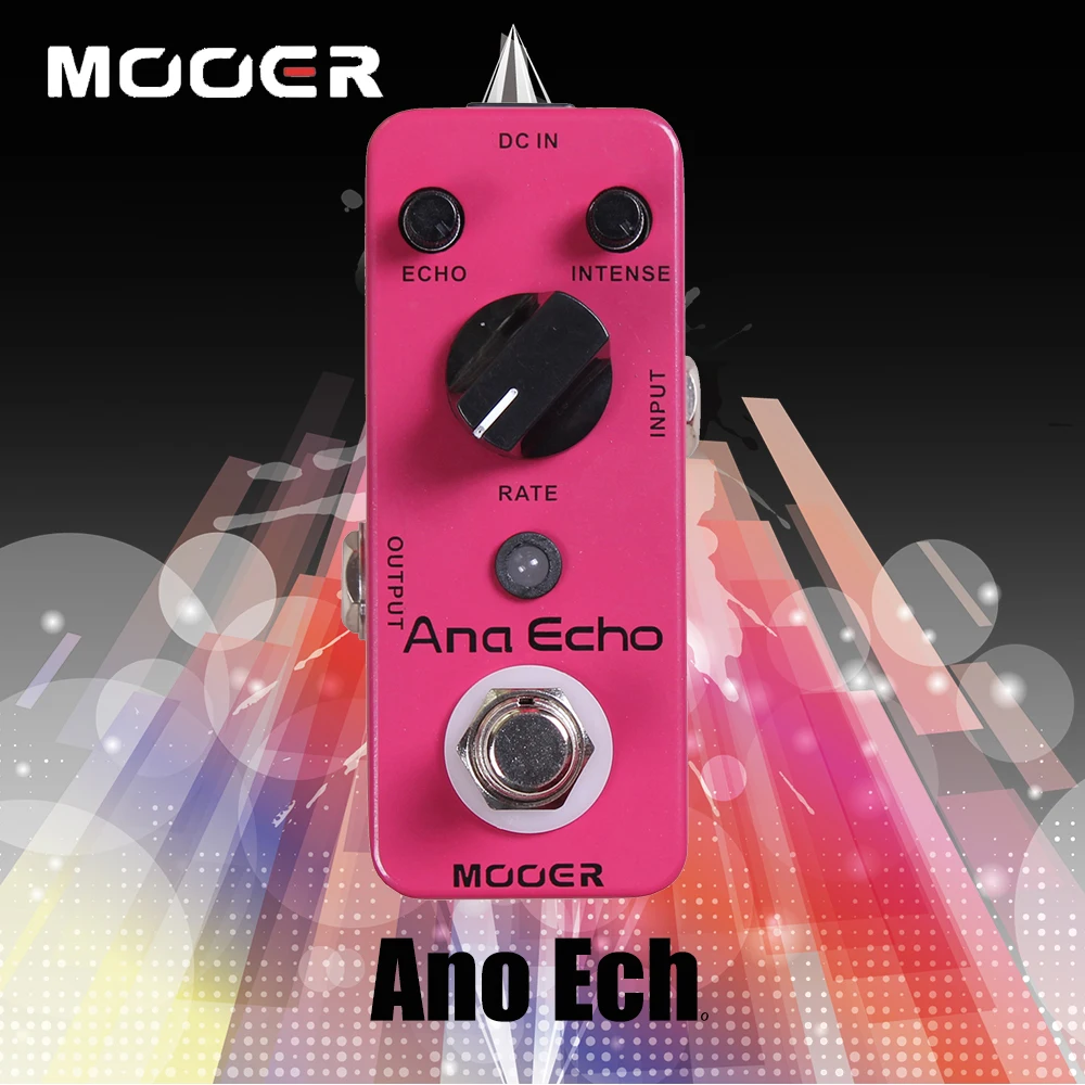 Mooer mini Ana echo delay eléctrica Guitarras efecto pedal con circuito ...