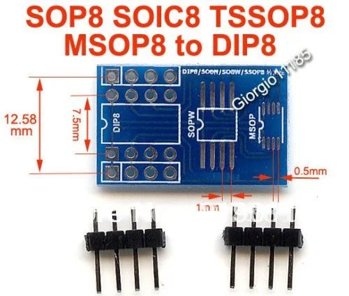 5PCS/LOT SOP8 SOIC8 TSSOP8 MSOP8 To DIP8|soic8 sop8| - AliExpress