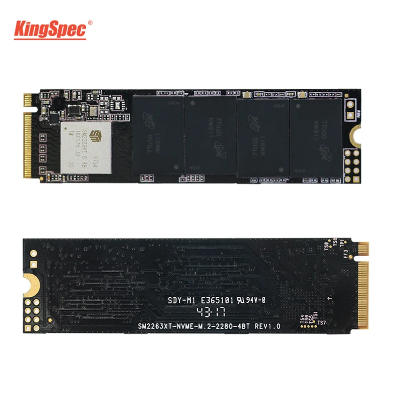 KingSpec M.2 22*80mm PCIE NVMe 120gb 128GB Internal Solid State drive ...