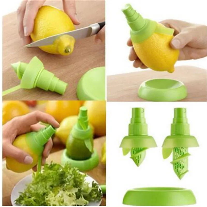 Home Kitchen Lemon Sprayer Squeezers & Reamers Gadgets Cuisine Fruit ...