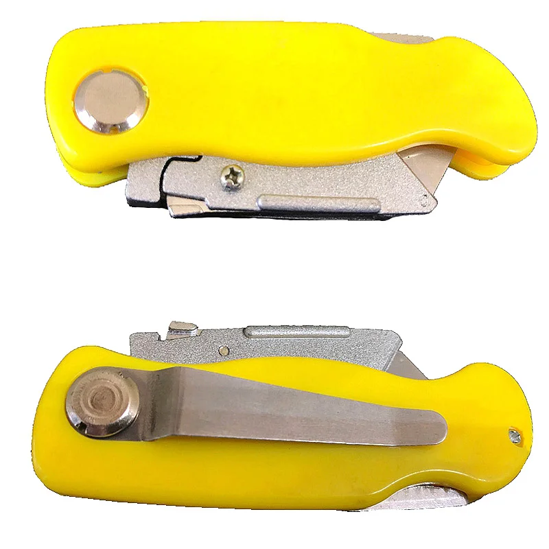 Utility Scalpel Set – Folding Aluminum Handle in Various Colors with 4 ...