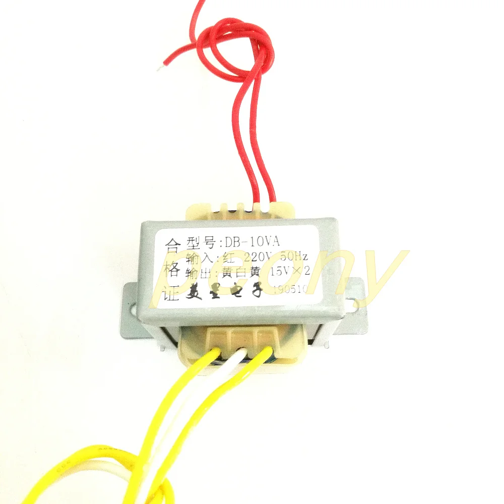 Transformador de potencia EI48, 10W, DB 10VA, 220V, 6V/9V/12V/15V/18V/24V/salida de doble ...