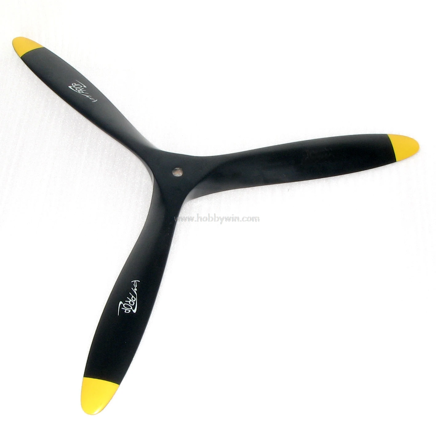 13x6 13x7 13x8 13x10 Wood Propeller 3-blade Black & White Ccw 6mm Bore ...