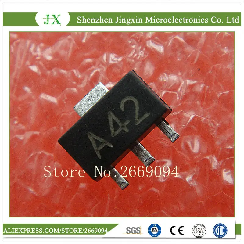 1000pcs MMBTA42 SOT 89 1D MMBTA42LT1G 고전압 트랜지스터|transistor|transistor ...