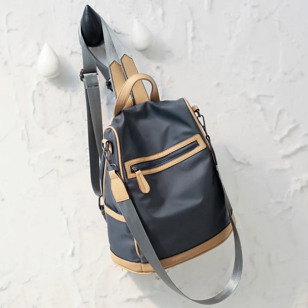 Women Backpack Oxford Cloth PU Leather Waterproof Backpacks Female ...