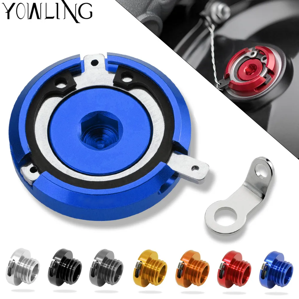 M20*2.5 Motorcycle Oil Cap Reservoir Cup Caps Engine Oil Filter Cover ...