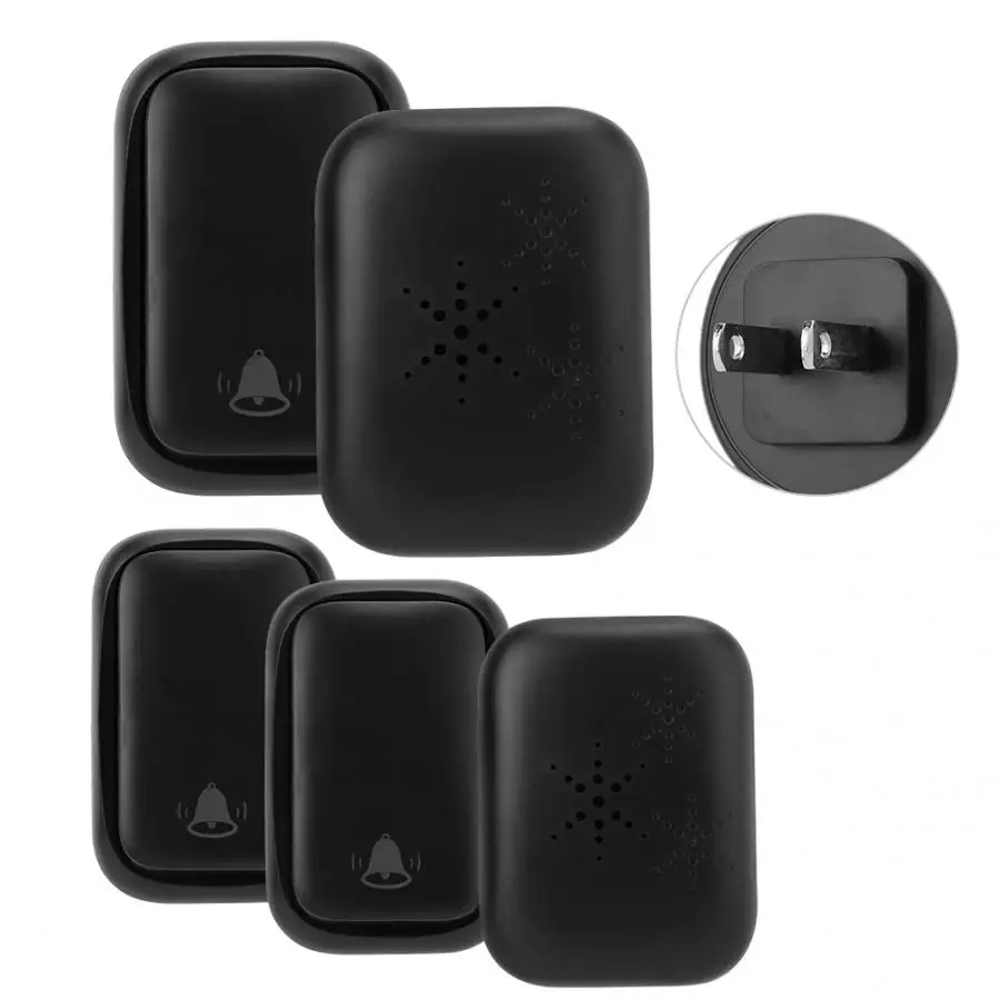 Self-Generating Power Wireless Smart Doorbell Waterproof Door Bell 100 ...