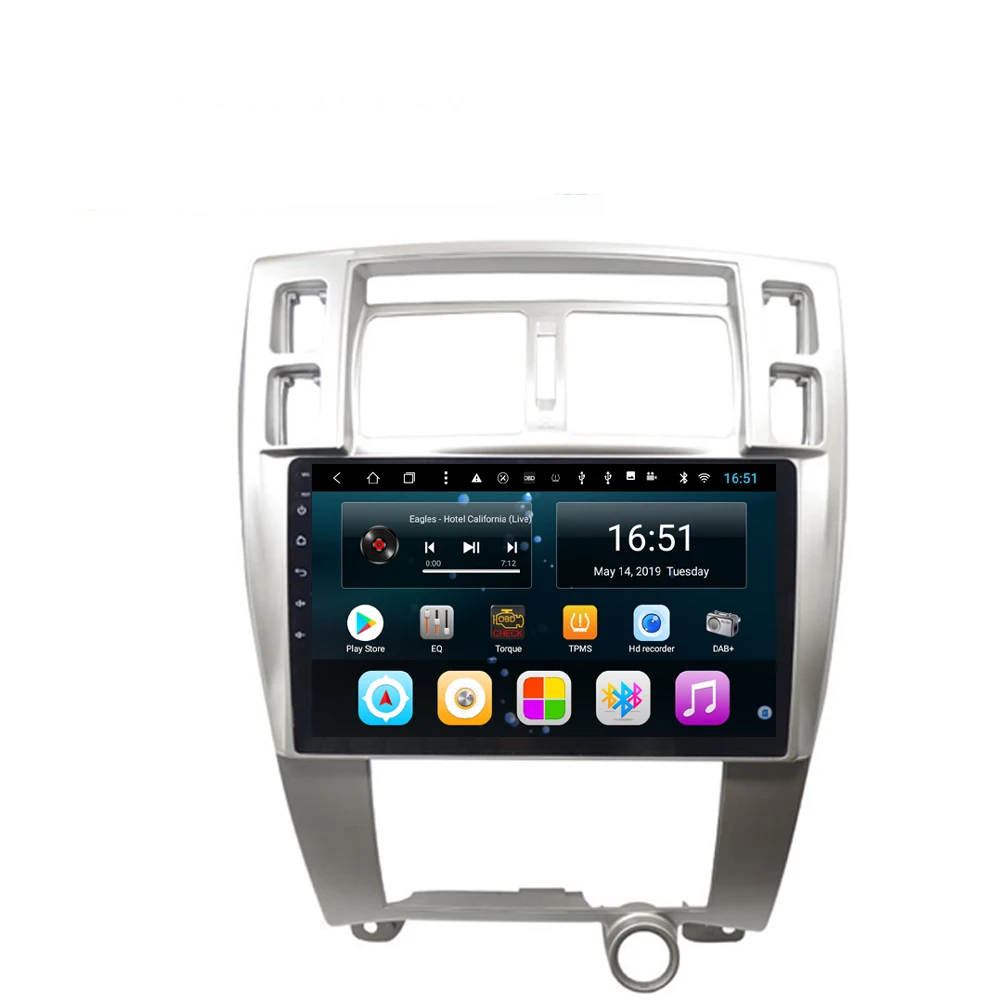 Car radio HD 1080P MP3 MP4 Music Resolution HD display Resolution 1024 ...