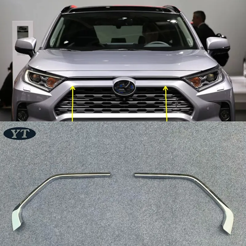 Car front grille trim auto grille decoration cover for toyota RAV 4 ...