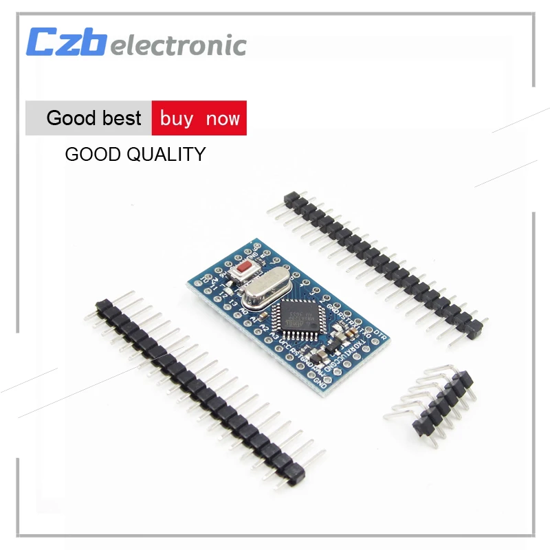 Pro Mini Atmega328 Mini Atmega328p 5v 16mhz Module With Crystal Oscillator Pins Replace