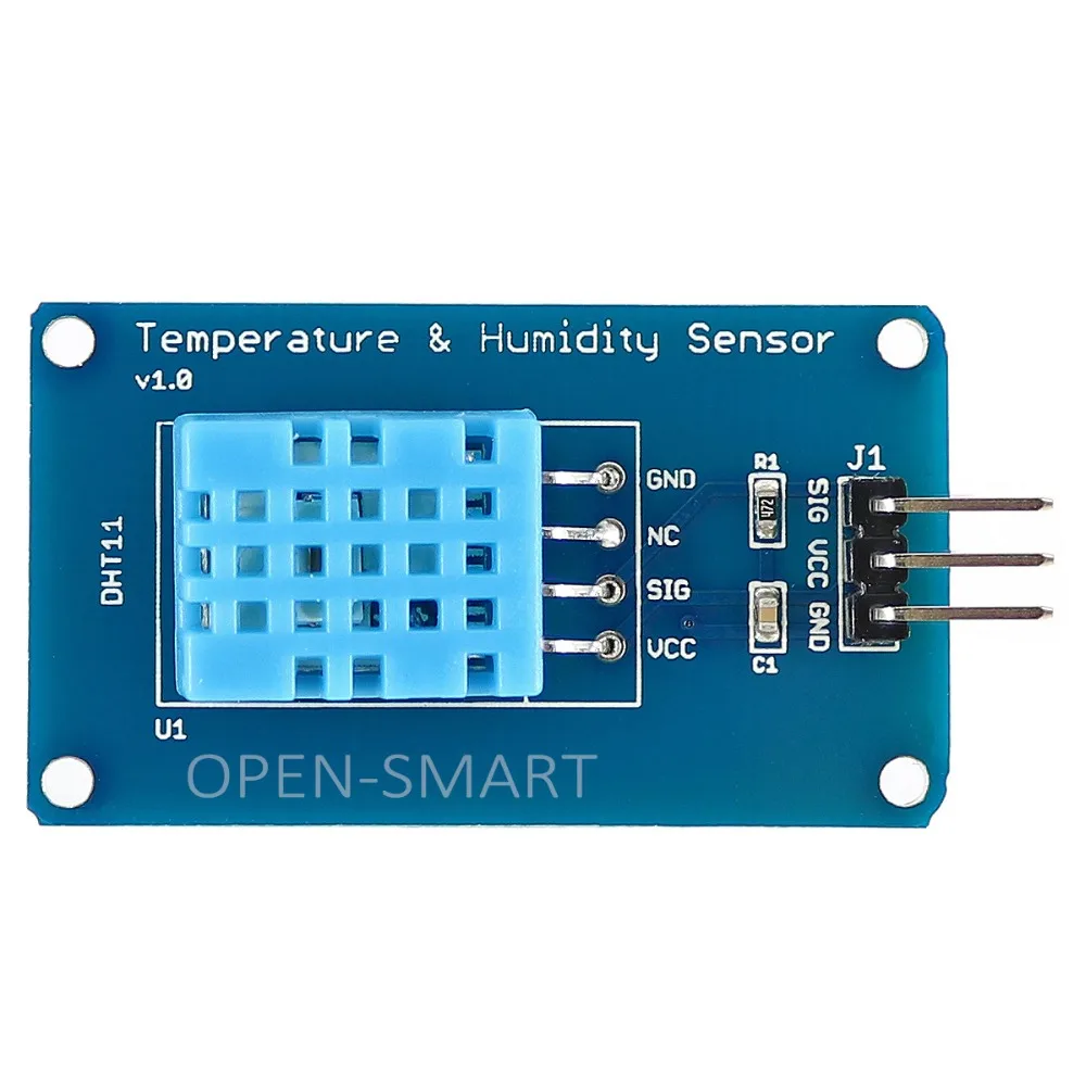 DHT11 Digital Temperature & Humidity Sensor Module Single-Bus Control ...