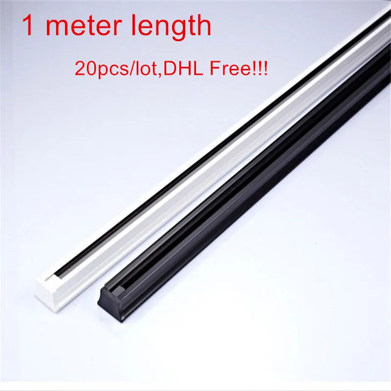 Led Track Light Rail, 1meter Length Track Rail For Led Track Rail ...