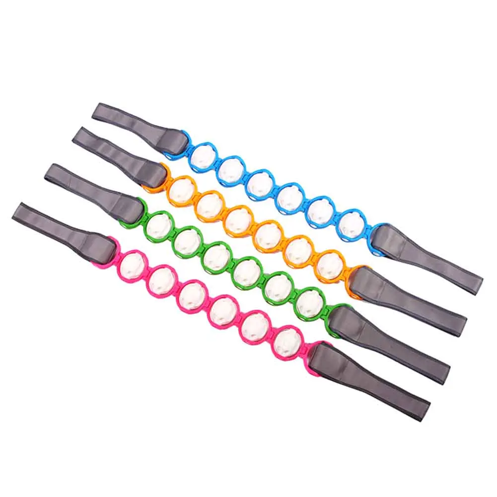 Color Random Body Massage Hand Rope Belt Massage Shoulder Waist Legs Pull Back Device