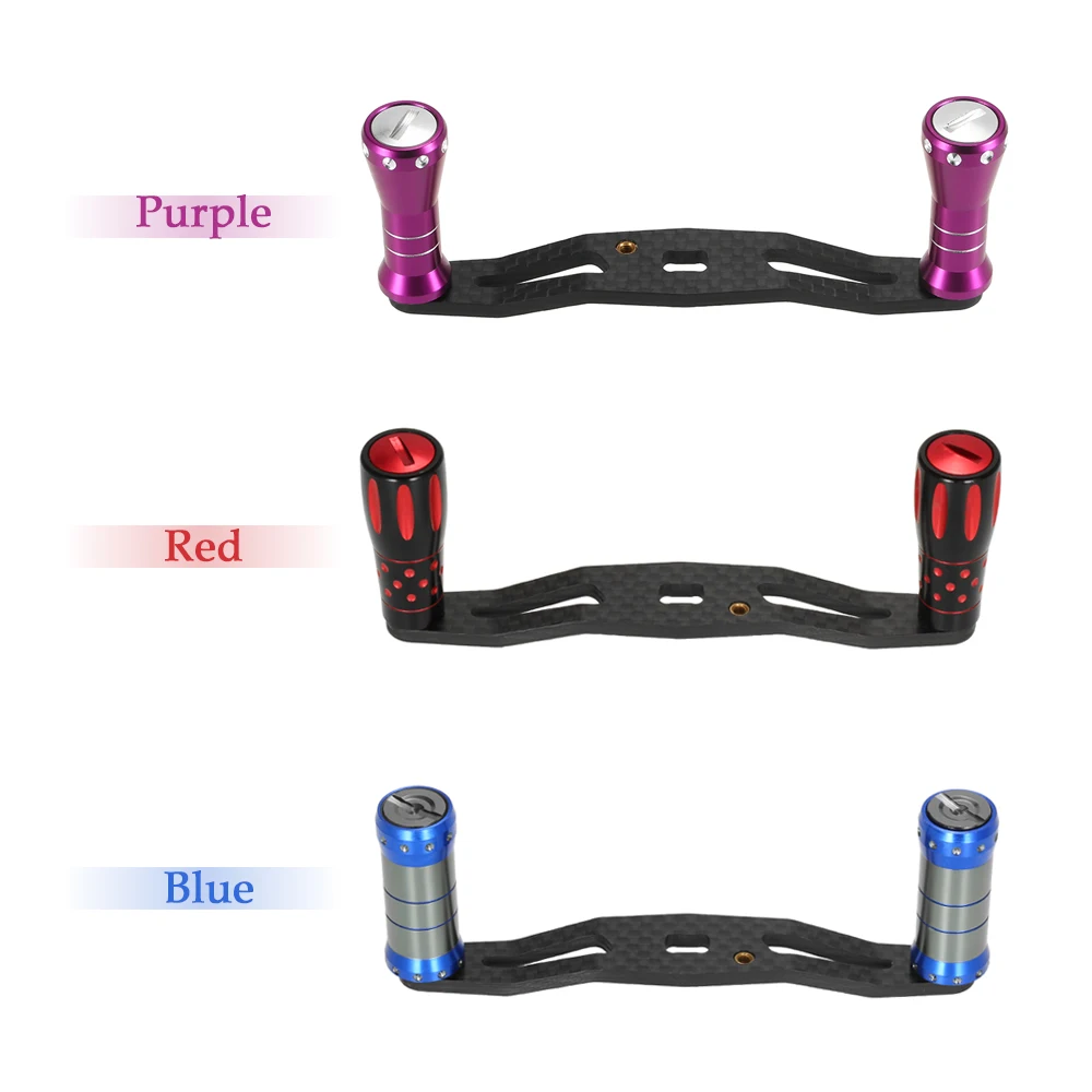 Lixada Carbon Fiber Fishing Reel Handle For Baitcasting Pesca Reel ...