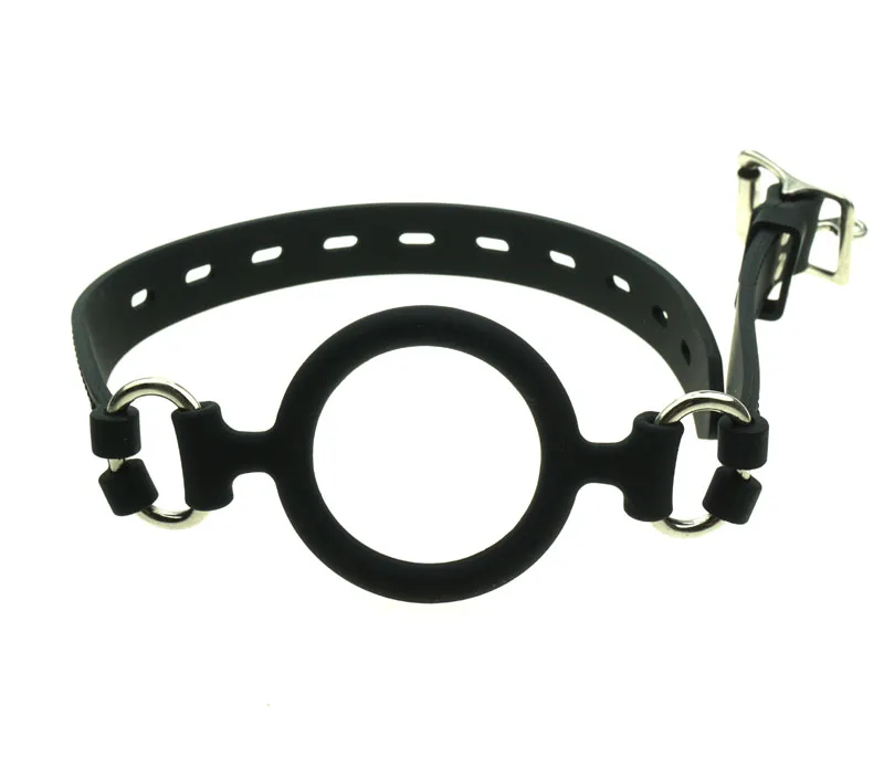 Full Silicone Open Mouth Gag O Ring Ball Gag Mouth Plug Sex Toys In Adult Games From Beauty