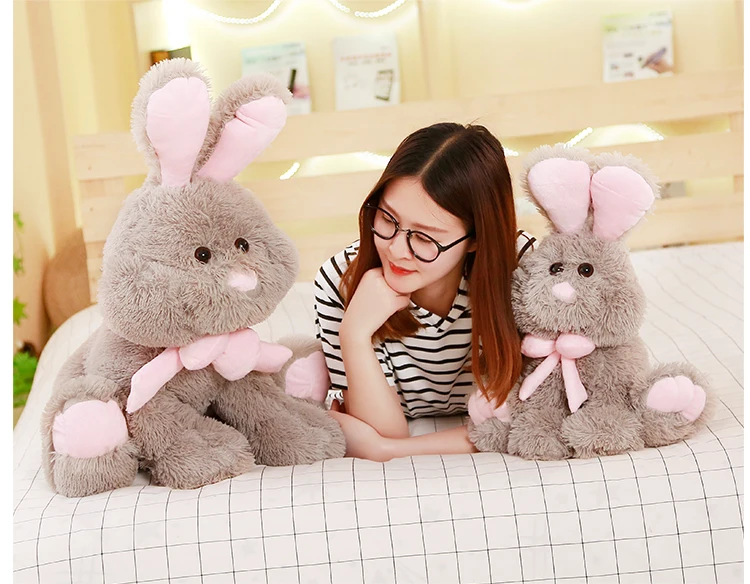 50cm 19.5 Inches Jumbo Pink Bunny Rabbit Plush Toy Toys & Games Stuffed ...