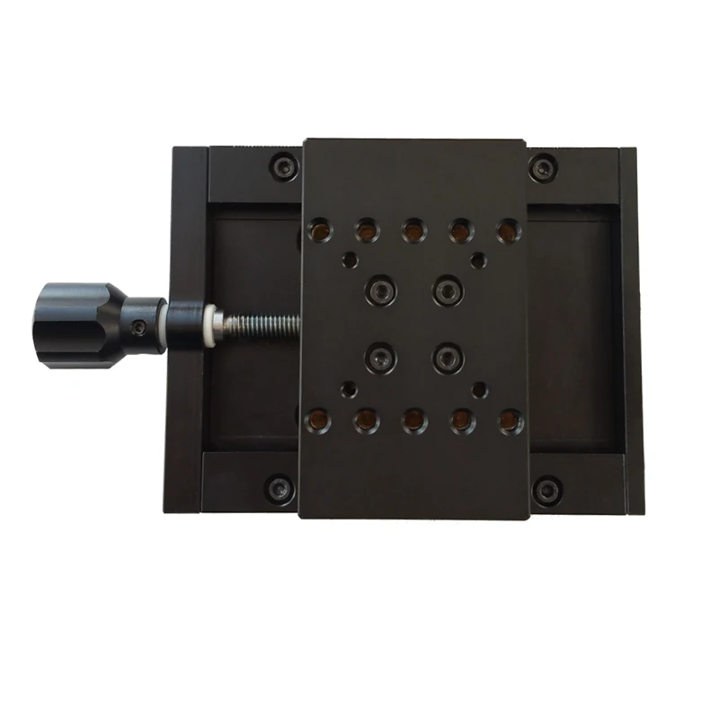 X Axis 50mm Travel translation stage Manual Linear Stage Displacement ...