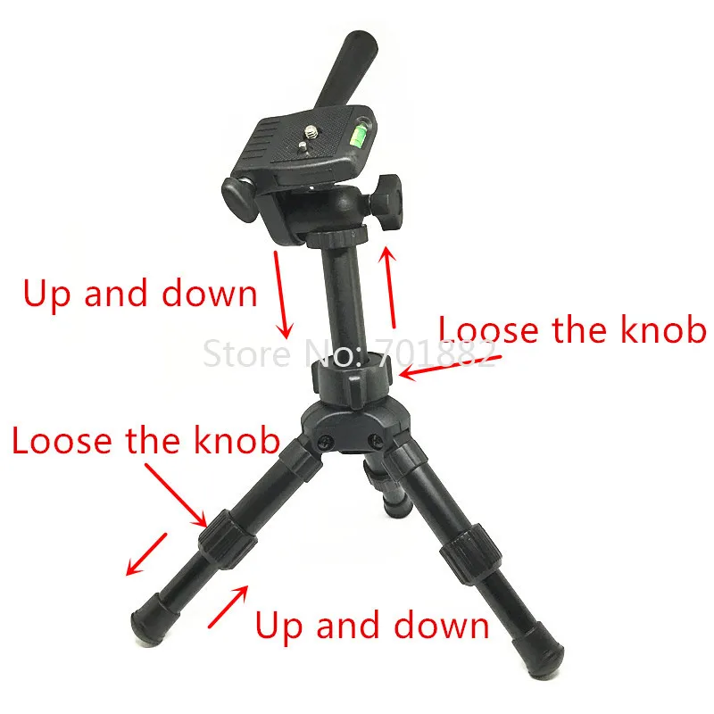Low Angle Macro Shooting Camera Tripod Stand Lightweight DSLR Mini ...