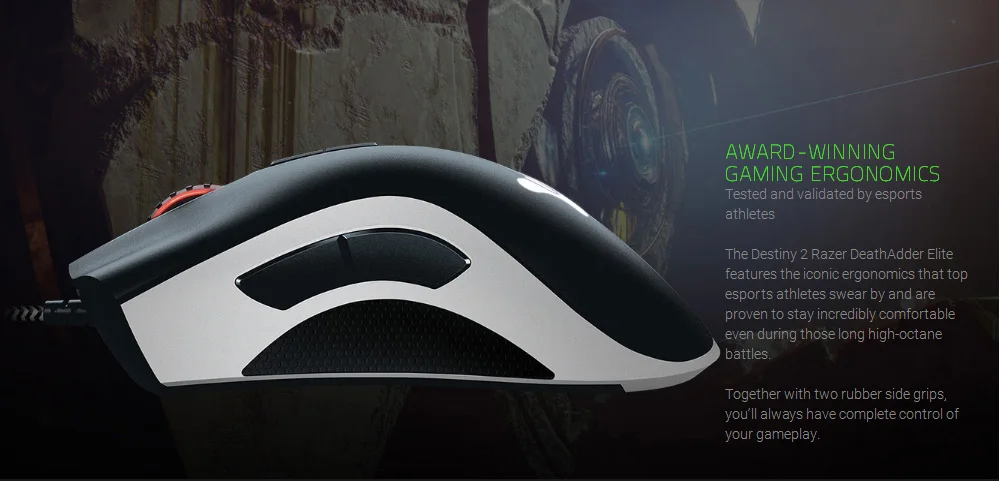 Razer Agrade Deathadder Elite Destiny 2 Edition Gaming Mouse - AppleMe
