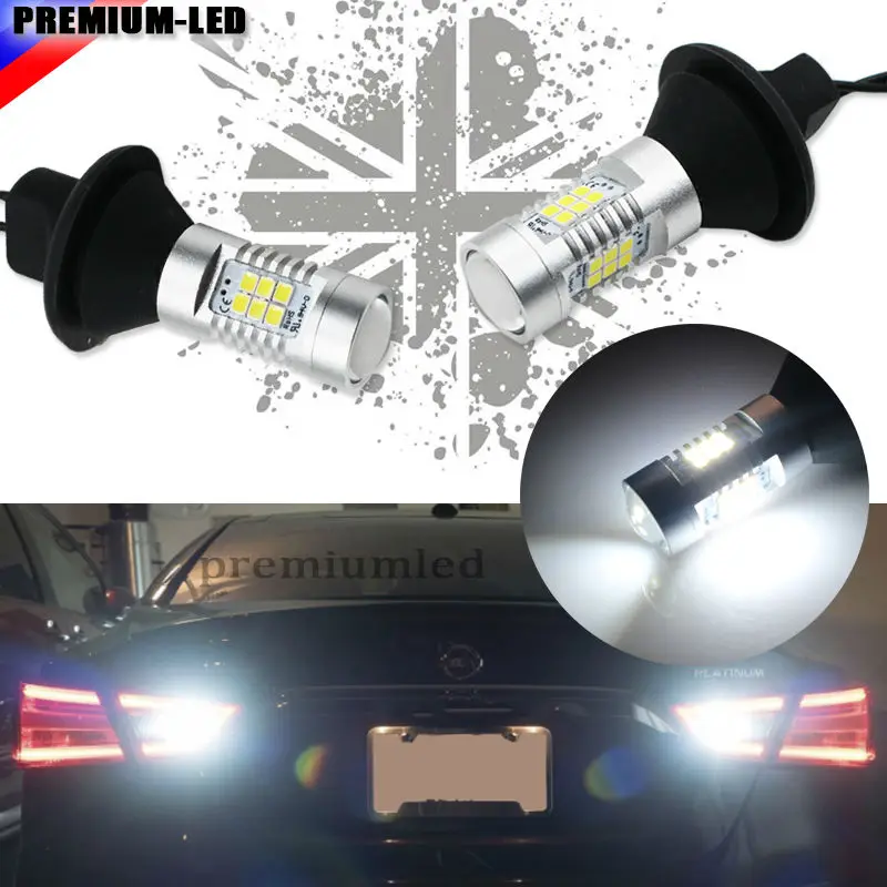 iJDM No Additional Resistor Required Xenon White 21 SMD 1156 7506 7527 ...