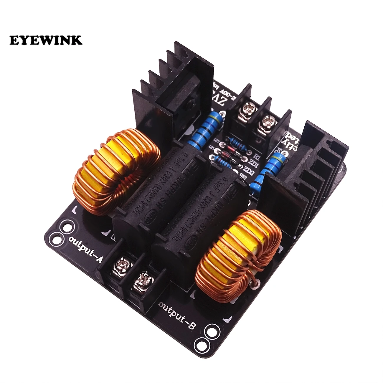 Kit DC 20A 1000W ZVS Low Voltage Induction Heating Board Module Flyback Driver Heater New ...
