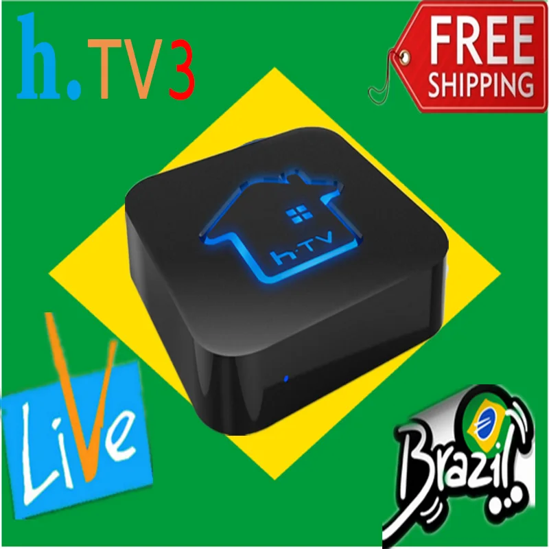 2 Htv Box Htv3 H. Tv3 H.tv 3 Box Brasil Português Internet Iptv Box ...