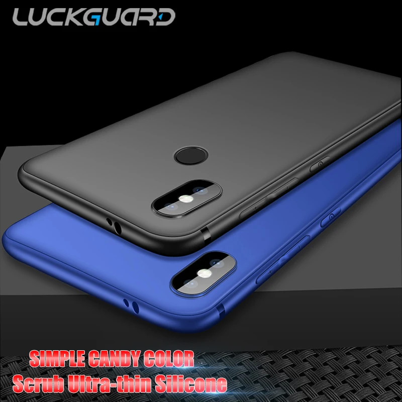LuckGuard Shockproof Soft Silicone Matte Phone Case For Xiaomi Redmi ...