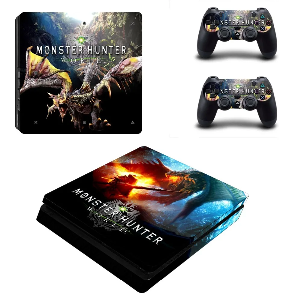 Monster Hunter World PS4 Slim Skin Sticker - ConsoleSkins.co