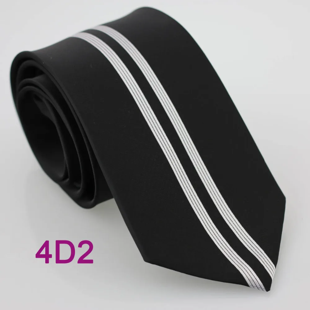 Coachella Men's Ties Black With Silver Vertical Stripes Normal Woven ...