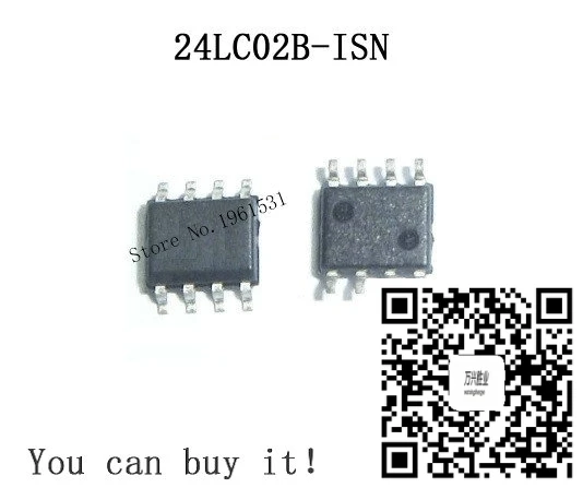 24LC02B I/SN SOP8 24LC02B I SN SOP 24LC02BI SMD 24LC02B 24LC02 10 unid ...