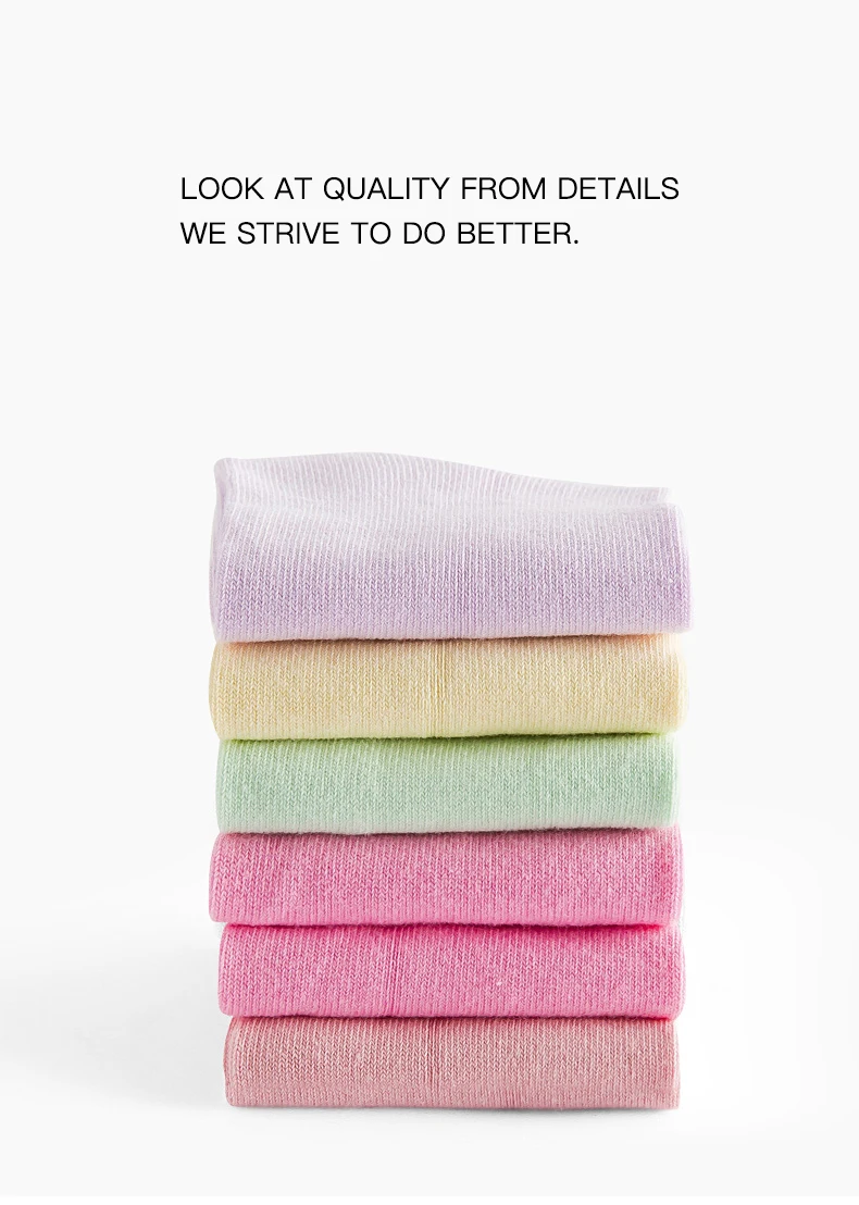 HSS Sweet Colorful Women Socks Female Candy Color Crew Cotton Socks ...