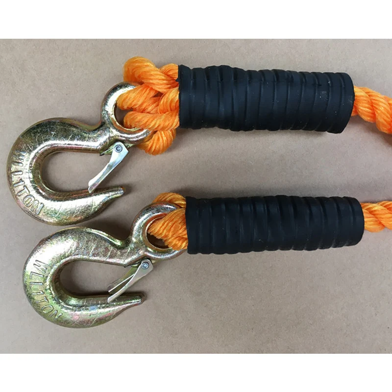 Tow Rope 4 Tonnes 3.7M Car Towed Band Truck Pulling Rope Tow Towing ...