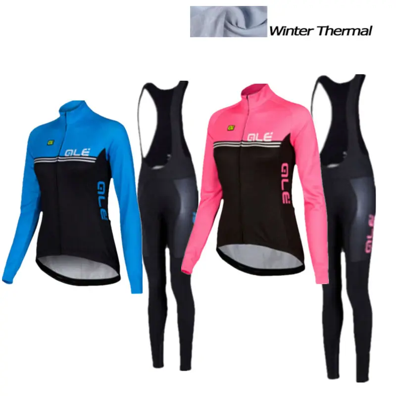 2016 New Women Winter thermal fleece Cycling clothing long sleeve ...