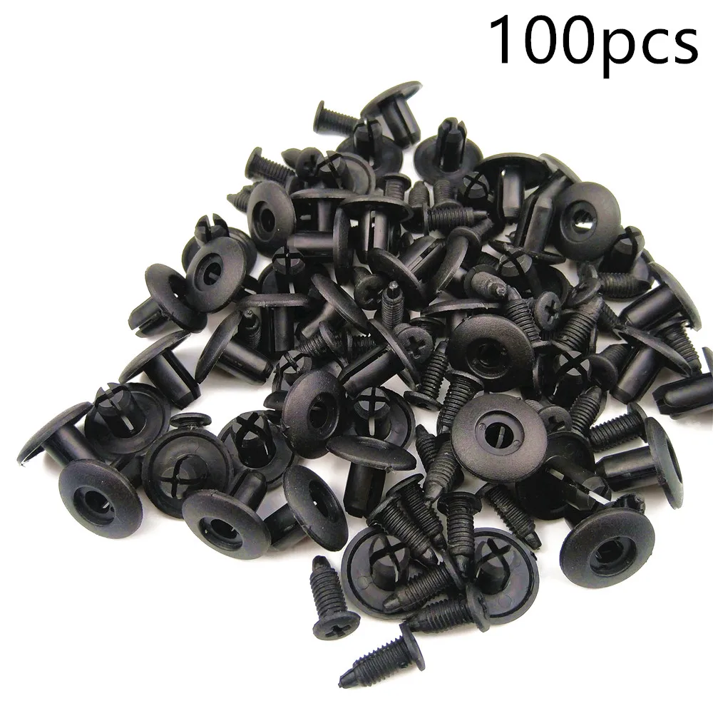 8mm Universal type Auto Plastic Lengthen Screw Rivet Fastener Car ...
