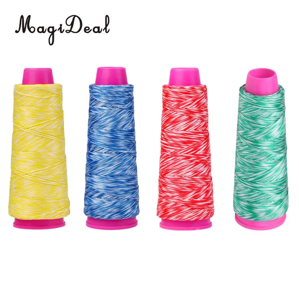MagiDeal 4 Rolls 110m/120yard Fiber Archery String Material Bow String ...