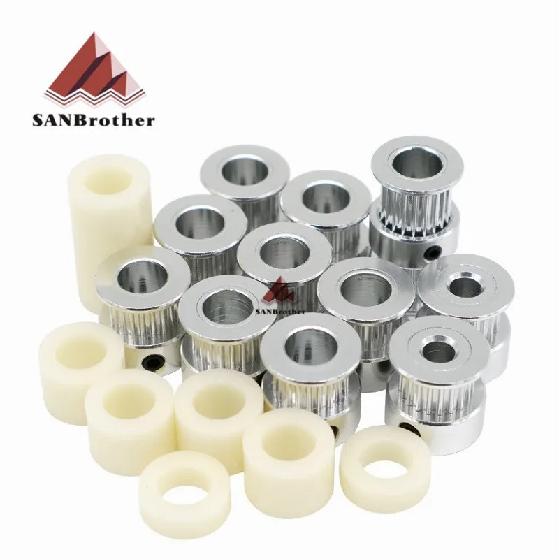 GT2 Timing Pulley Kit For UM2+ UM2 Extended+ 3D Printer 20 Tooth ...