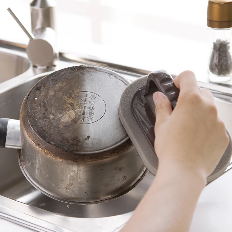 2018 Nano Diamond Magic Rub Kitchen Sponge Brush Decontamination ...