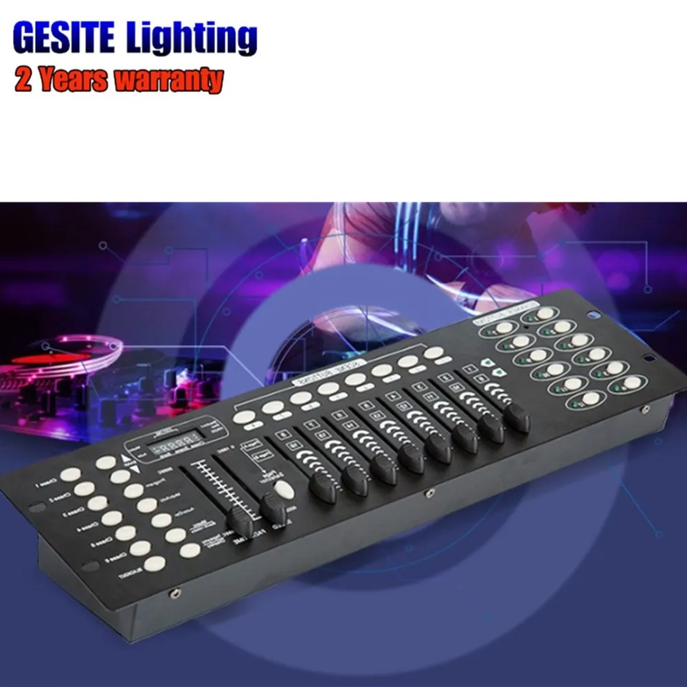 192 Dmx Controller Dj Equipment Dmx 512 Console Stage Lighting For Led