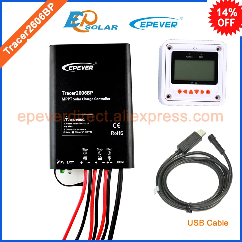 Mppt Tracer Bp Series Tracer2606bp Solar Tracking Controller Mt50 ...