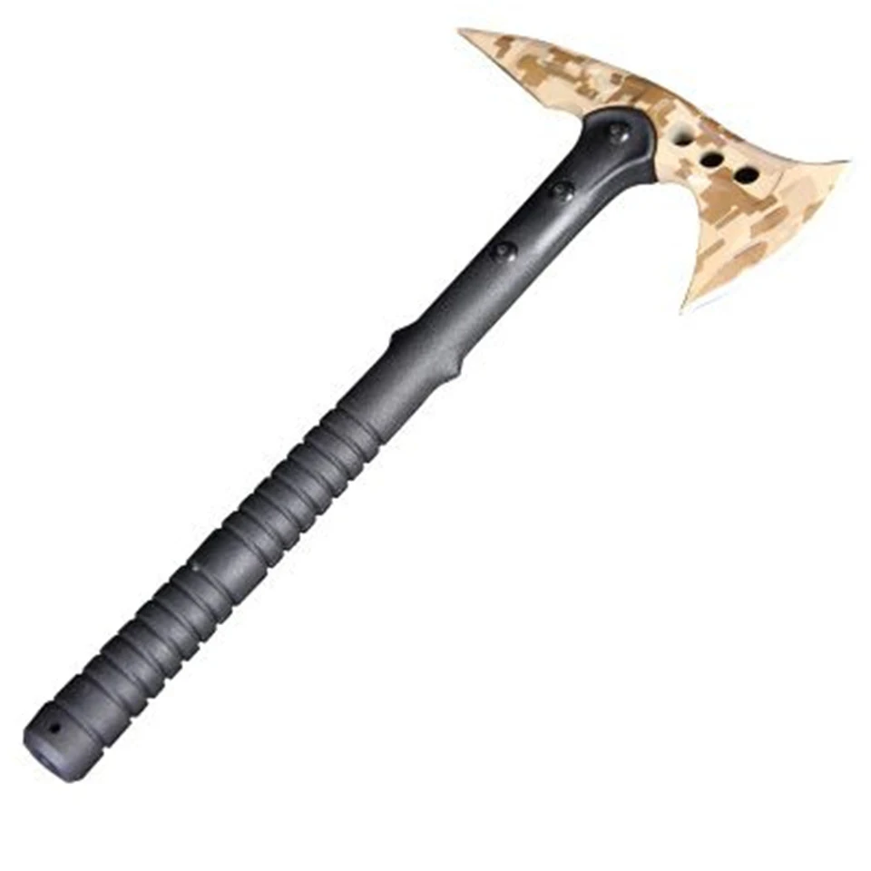 Functional Camouflage Tactical Axe Outdoor Tools Engineer Tomahawk Army ...