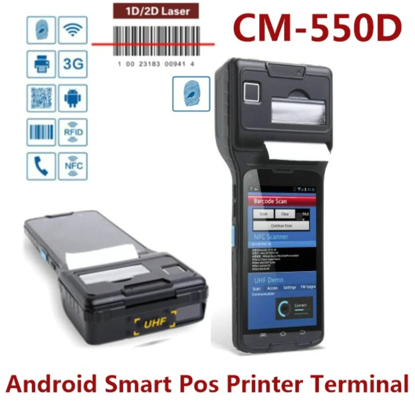 Robusto Disegno Industriale 5 "Touch Screen Android Smart Handheld ...