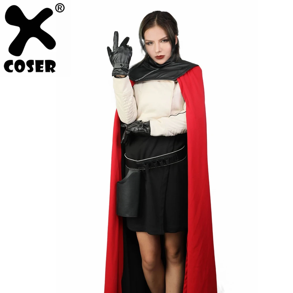 Xcoser Solo: A Star Wars Story Cosplay Qi'ra Full Set Pu & Terylene ...