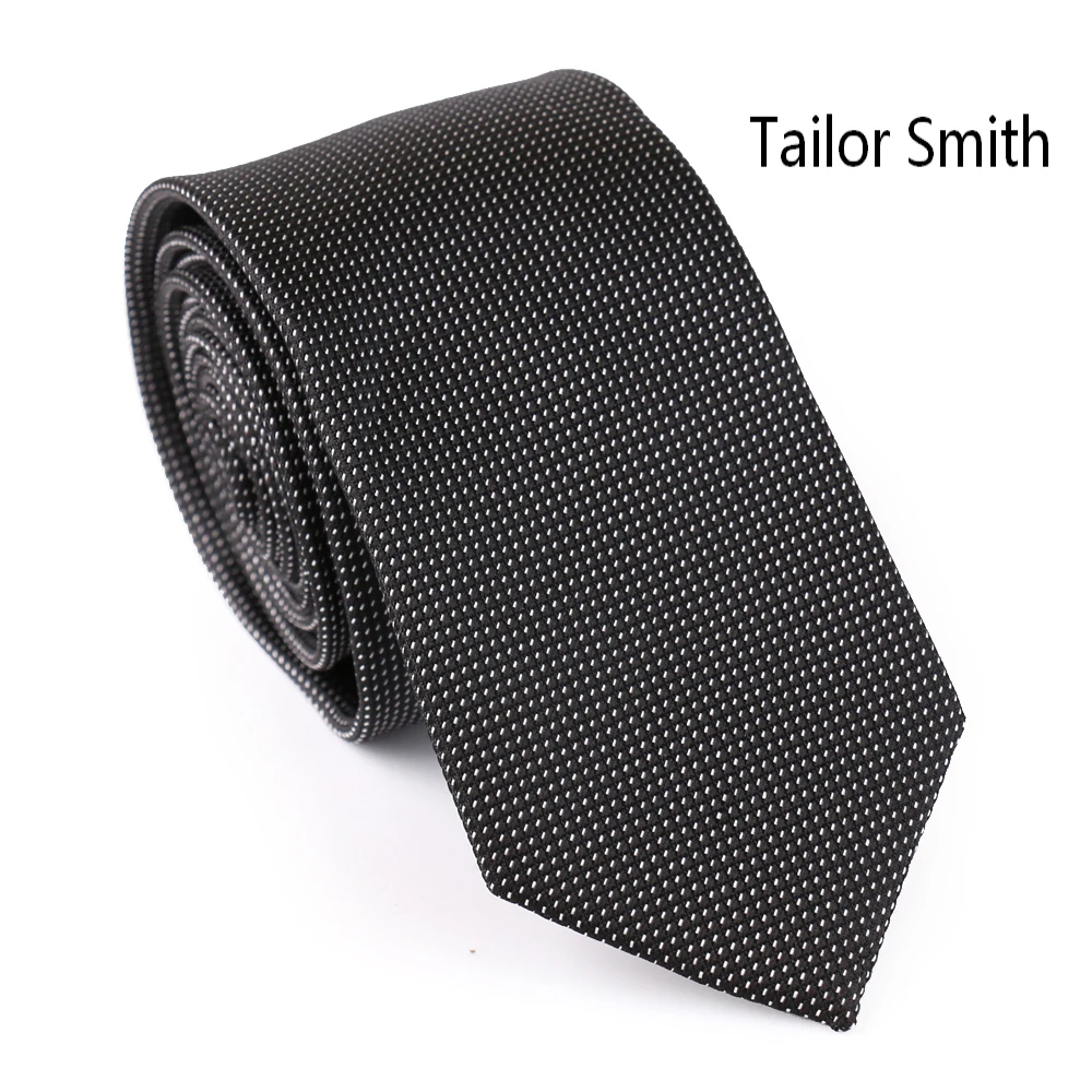 Tailor Smith Mens 100% Microfiber Woven Nice Solid Skinny Necktie ...